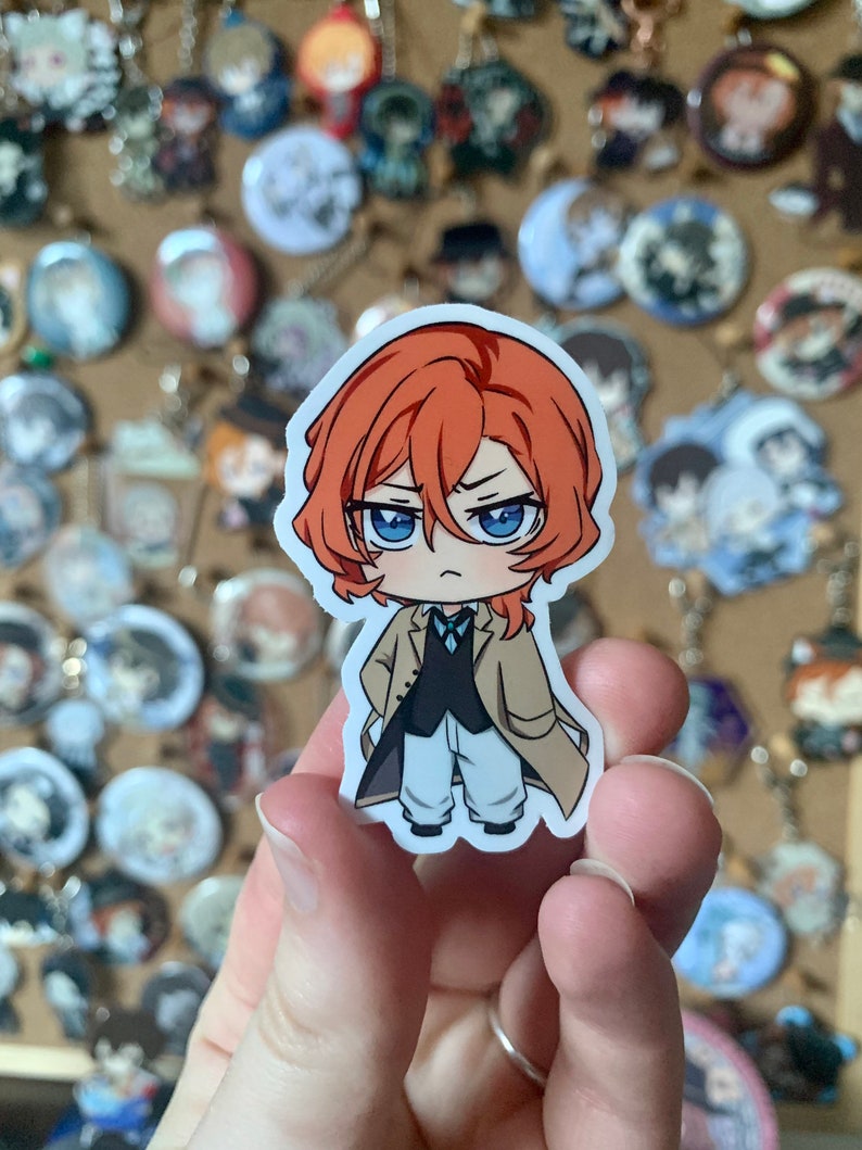 Bungou Stray Dogs BSD Inspired Stickers / Chuuya / Dazai / - Etsy