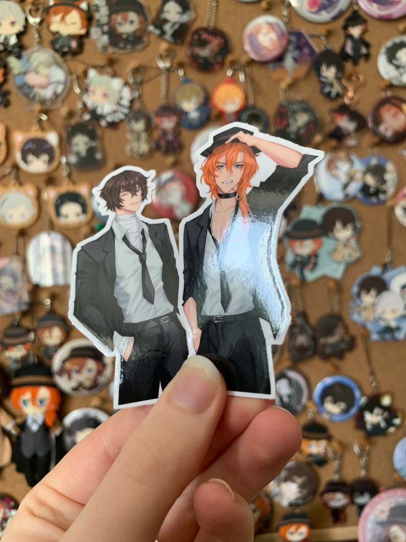 Bungou Stray Dogs BSD Inspired Stickers / Chuuya / Dazai / - Etsy