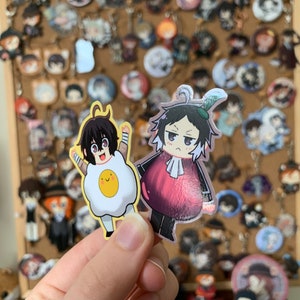 Bungou Stray Dogs BSD Inspired Stickers / Akutagawa / Dazai / Food ...