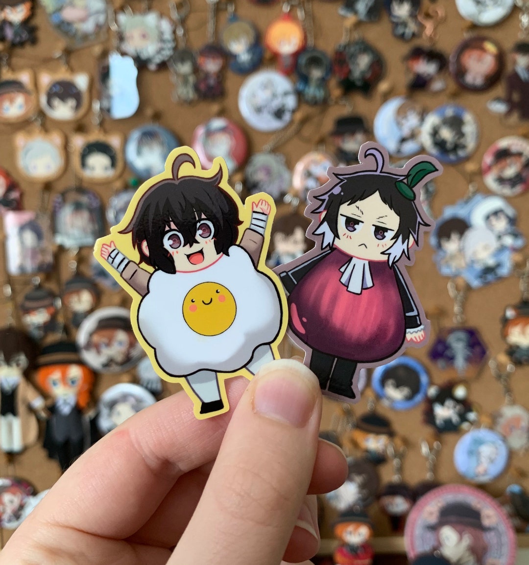 Bungou Stray Dogs BSD Inspired Stickers / Akutagawa / Dazai / Food ...