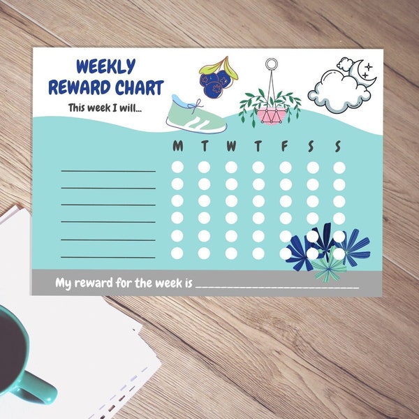 Adult Reward Chart - Etsy