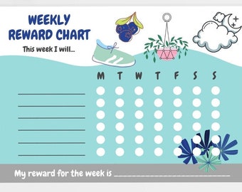 Adult Reward Chart - Etsy