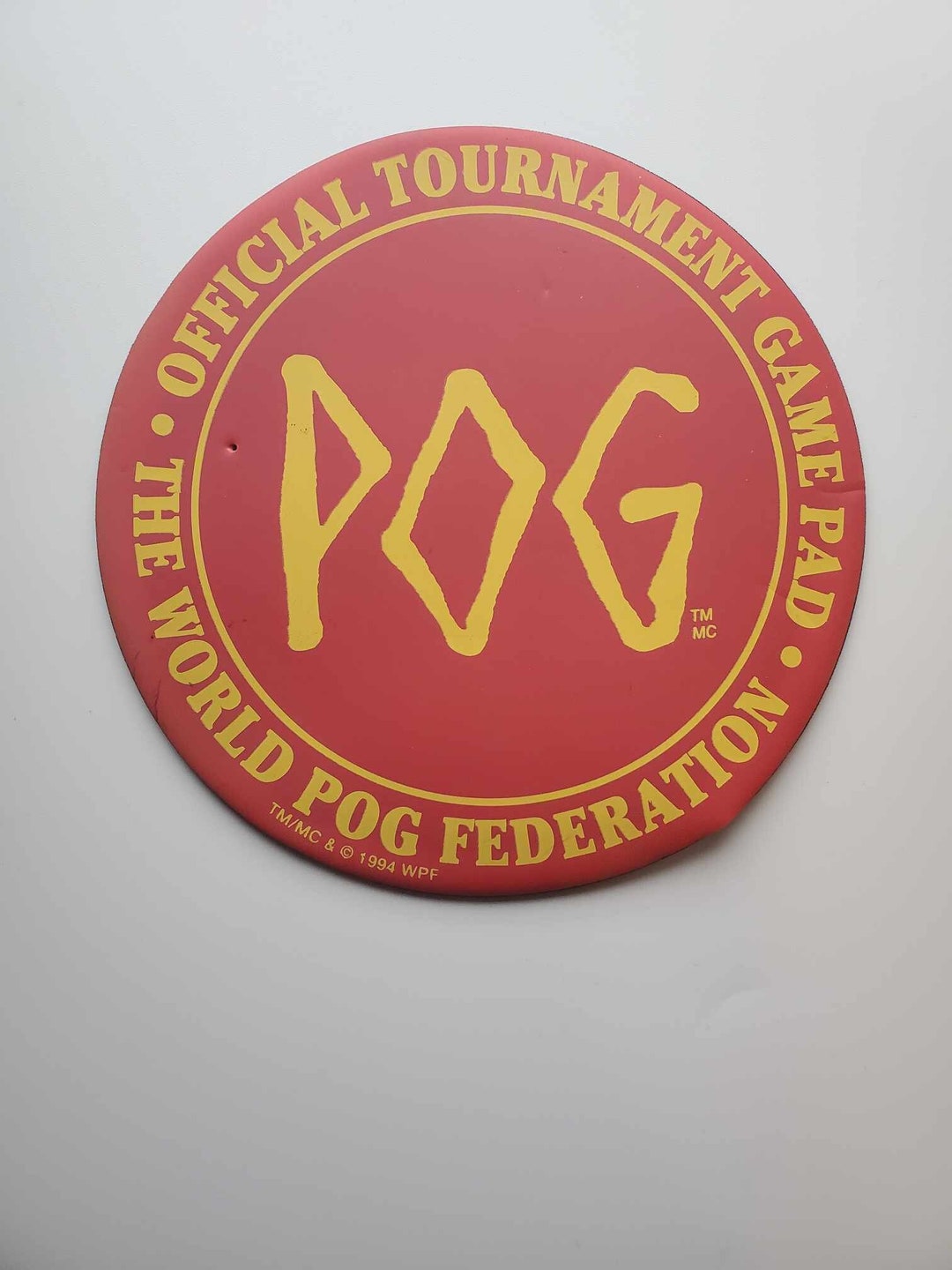 Vintage Official POGS & Slammers Game Mat,rare Collectable Nostalgic ...