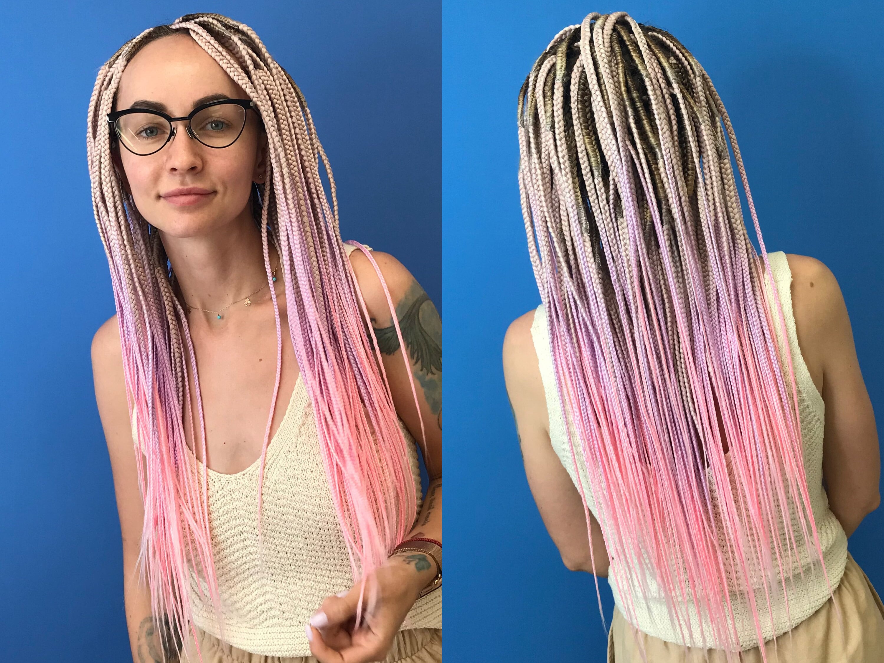 Braids ombre store