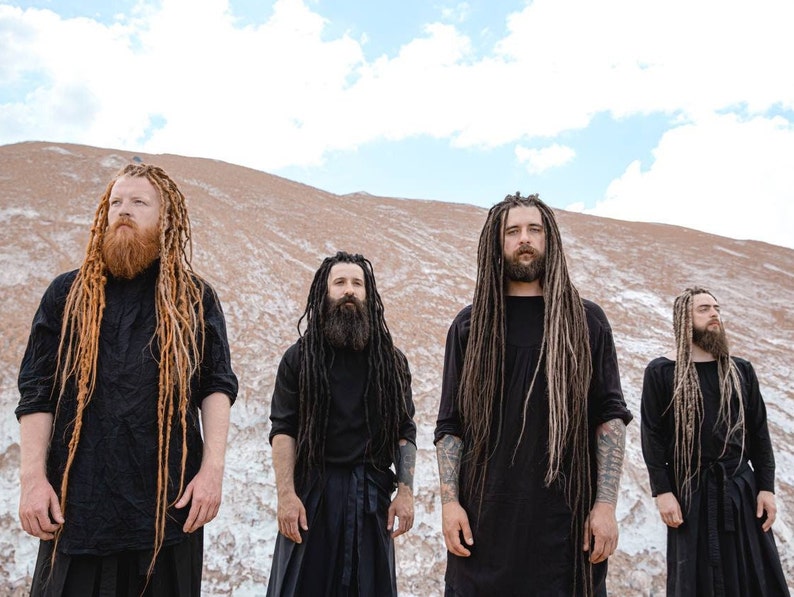 Long Viking Double Ended Men Dreadlocks Hair Extensions Full Set ...
