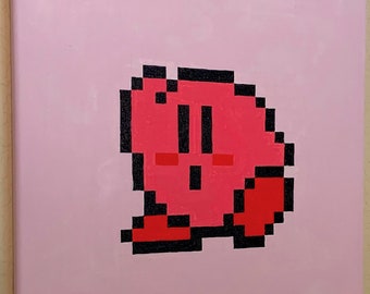 8 Bit Kirby | Etsy