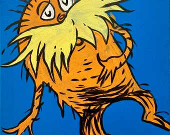 Lorax Machine Embroidery - Etsy