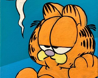 Garfield Canvas Art - Etsy
