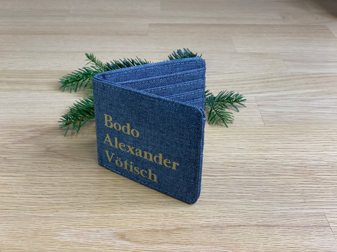 Personalisierte Geldbörse Brieftasche Portemonnaie Portmonee