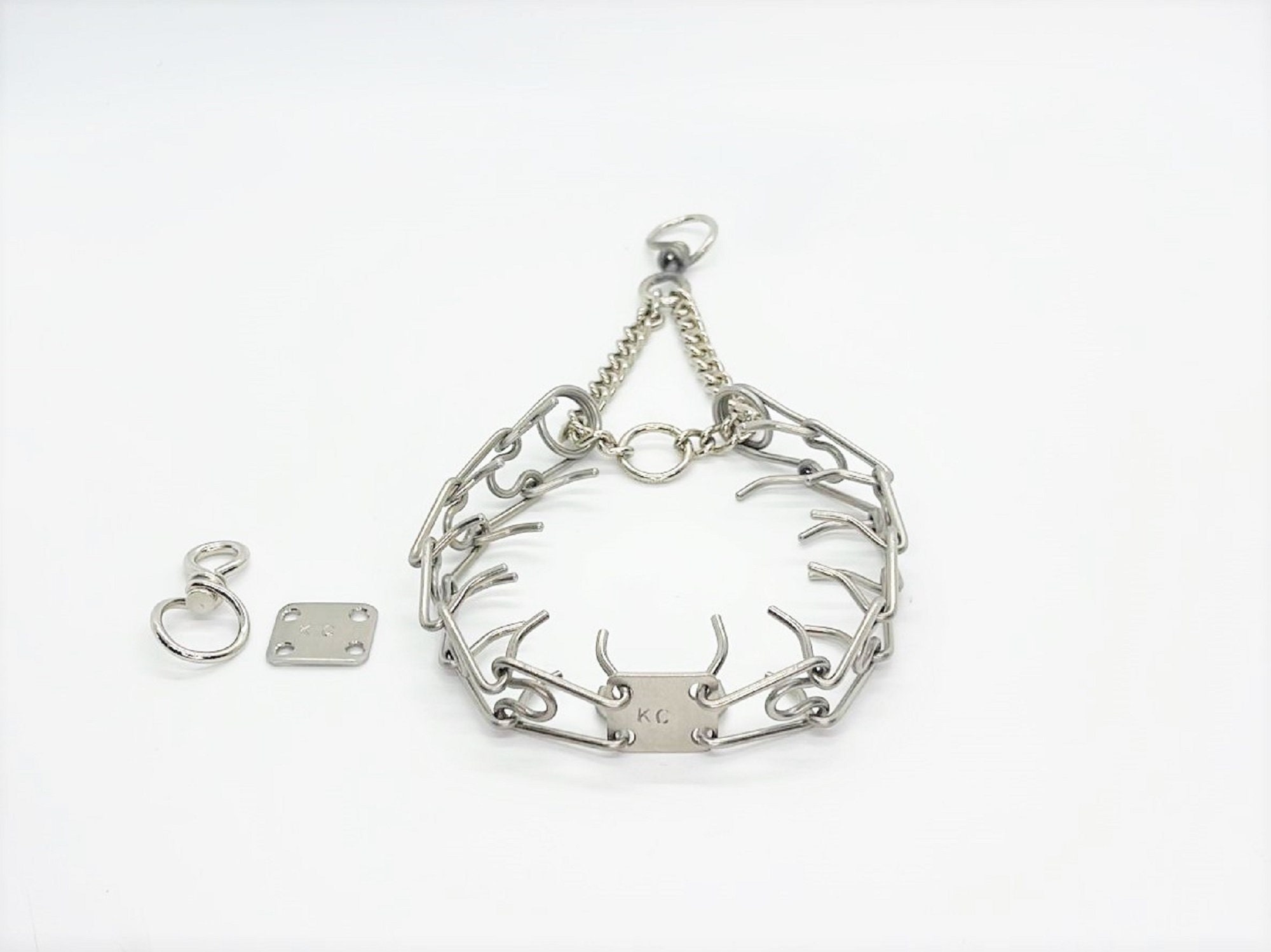 Kimberland 2.25mm Prong Collars With Swivel Leash Attachments - Etsy