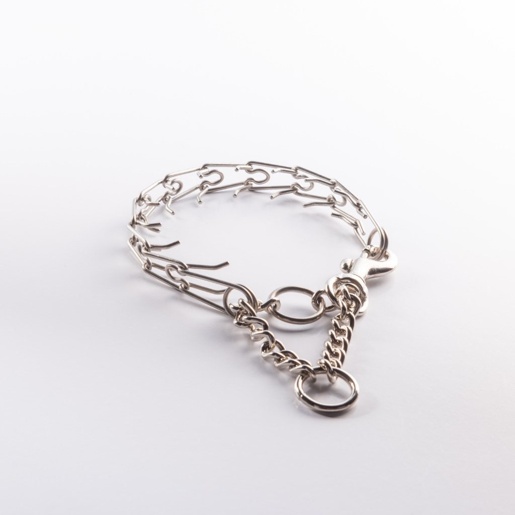 Kimberland 1.5mm Micro Prong Collar With Ring Leash Attachment - Etsy