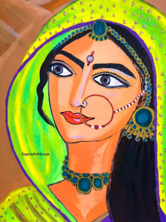 Indian Bride Art