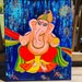 Original Ganesha Painting . Lord Ganesha Painting. Hindu God , Canvas ...