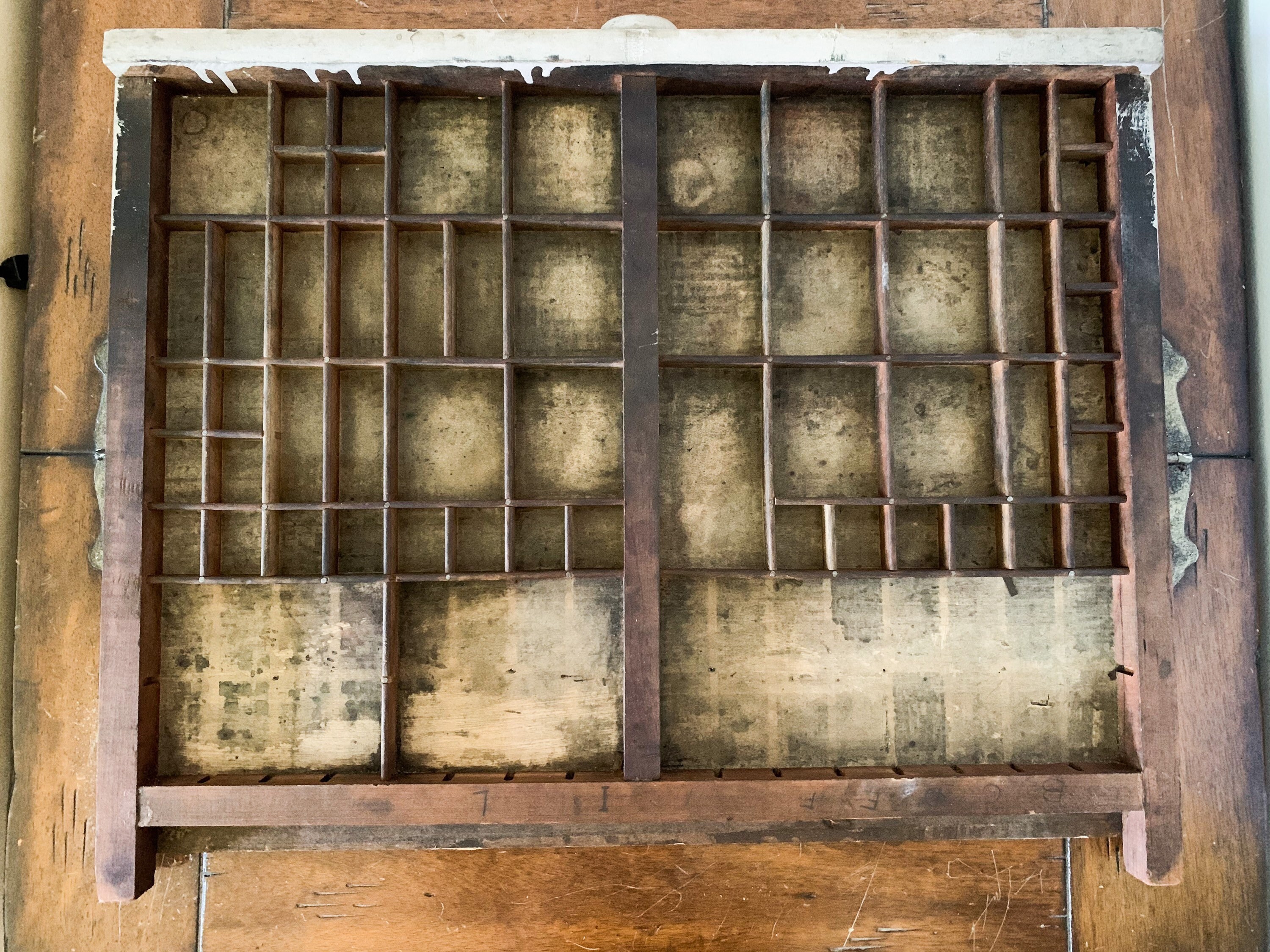 Antique Typeset Drawer Shadow Box Display Case-Essential Oil | Etsy