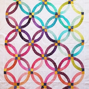 Cutrite Slit 'N Sew Double Wedding Ring Template Set - Etsy Hong Kong