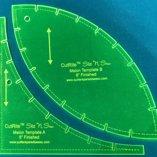 Cutrite Slit 'N Sew Double Wedding Ring Template Set - Etsy