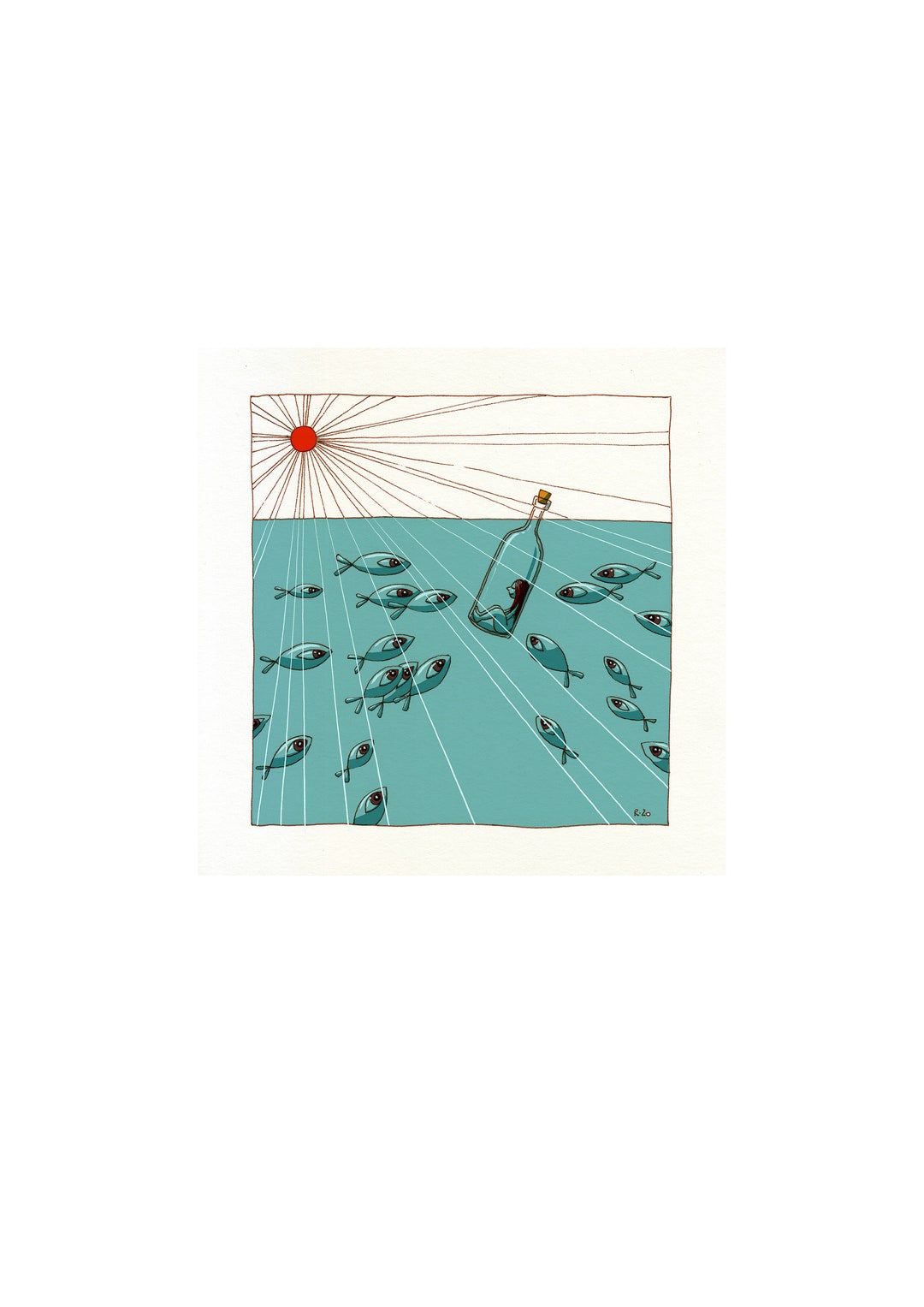 Watching From the Inside - Von Innen Zusehen Illustrated by Friederike ...