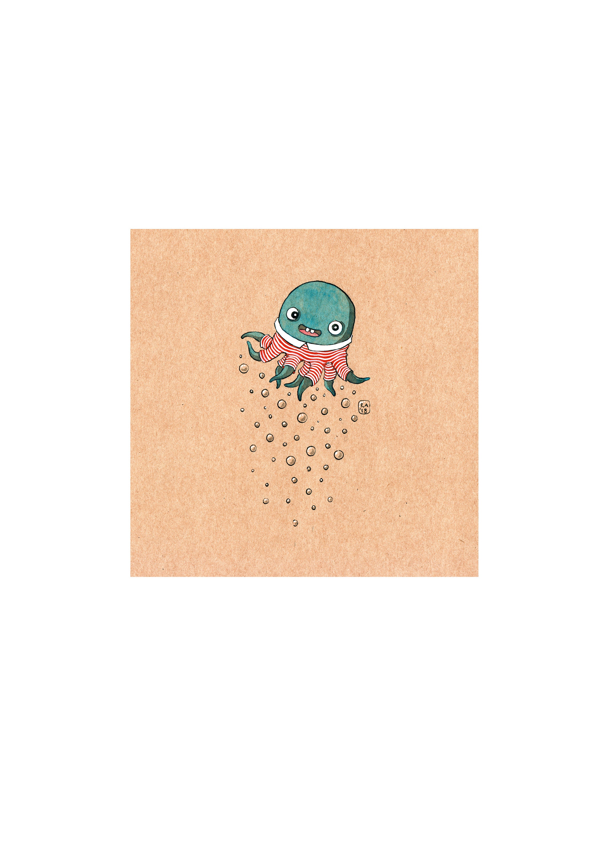 Octo - Stripes & Cheek - Frecher Streifenokto Illustrated by Friederike ...