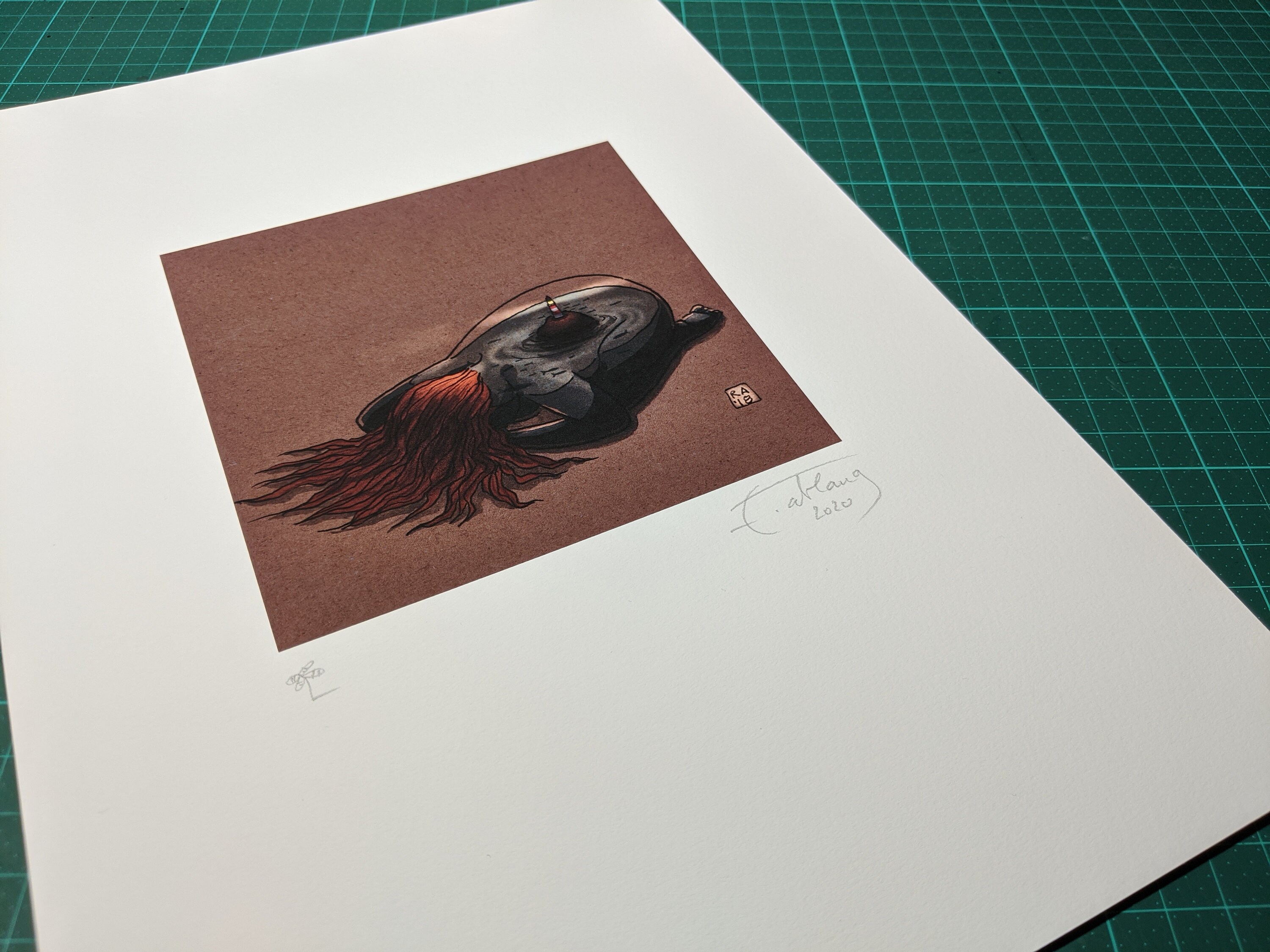 The Lighthouse in the Woman. Illustrated by Friederike Ablang. Printed ...