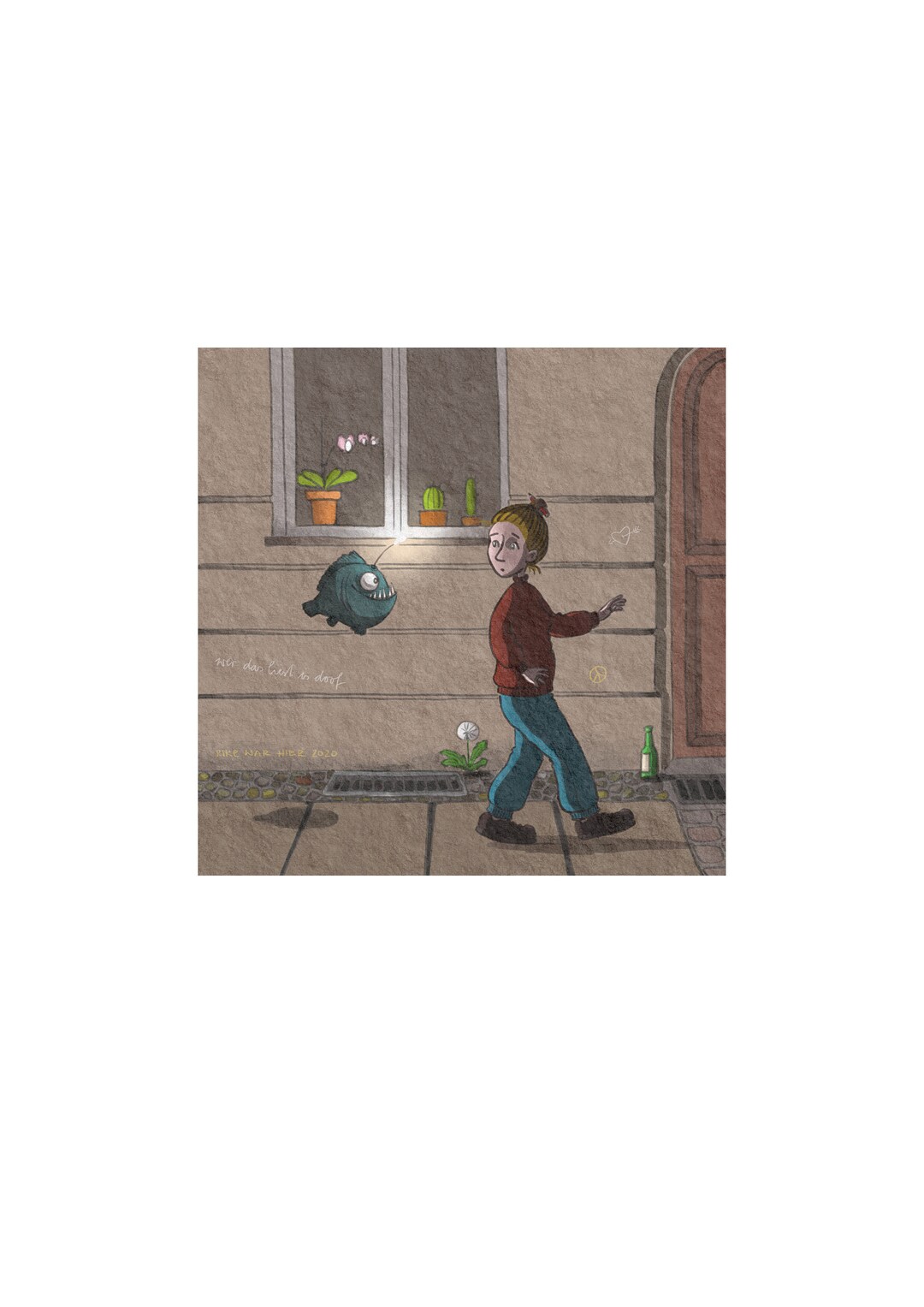 Seaweird - Algenartig Illustrated by Friederike Ablang. Printed and ...