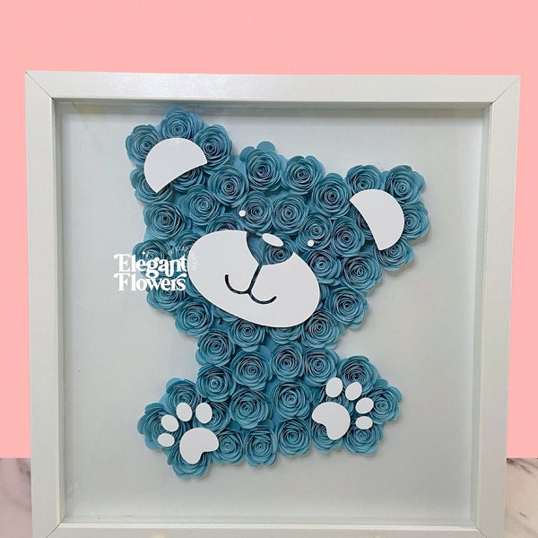 Teddy Bear Shadow Boxes - Etsy