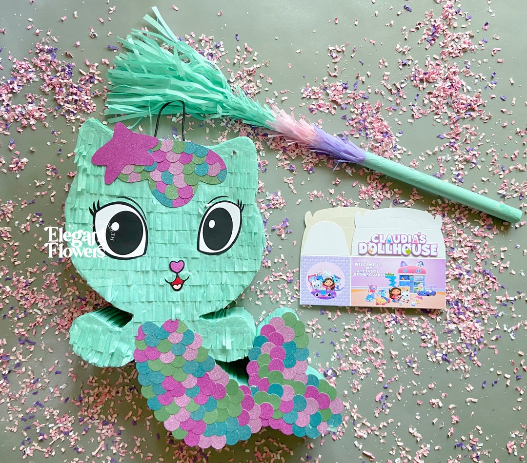 Pinata Mercat Gabby Dollhouse, Gabby Dollshouse Party Decor, Gabby ...