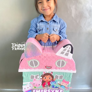 Pinata Gabbys Dollhouse, Gabbys Dollhouse Birthday Decoration, Pinata ...