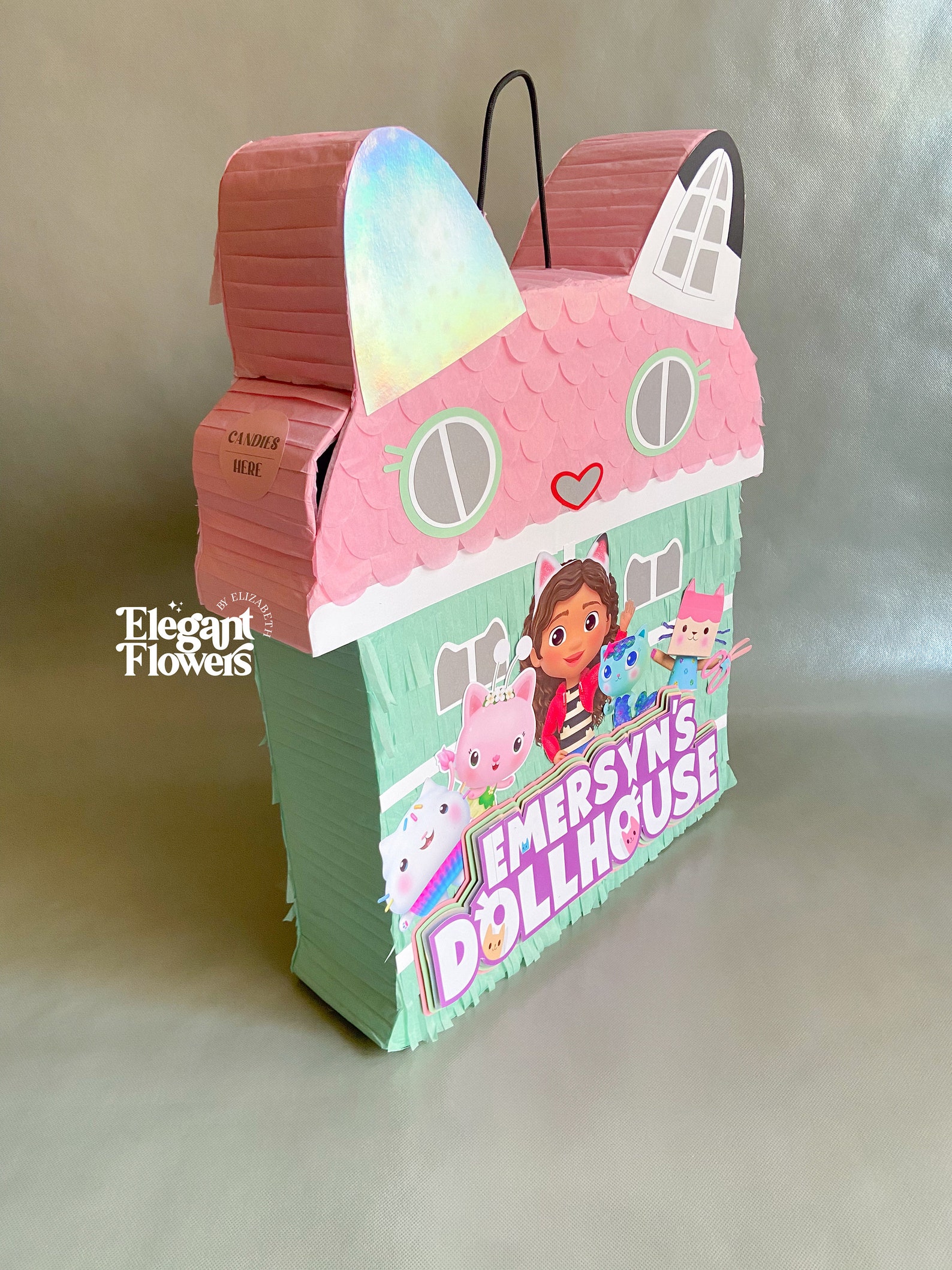 Pinata Gabbys Dollhouse, Gabbys Dollhouse Birthday Decoration, Pinata ...