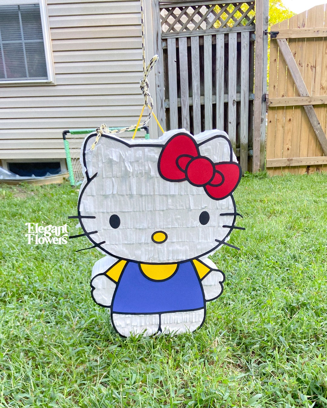 Hello Cute Kitty Piñata, Kitty Pinata, Personalized Pinata, Hello Kitty ...