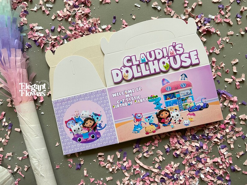Gabby Dollhouse Pinata, Pinata Cakey Cat, Pinata Kitty Cupcake, Gabby ...