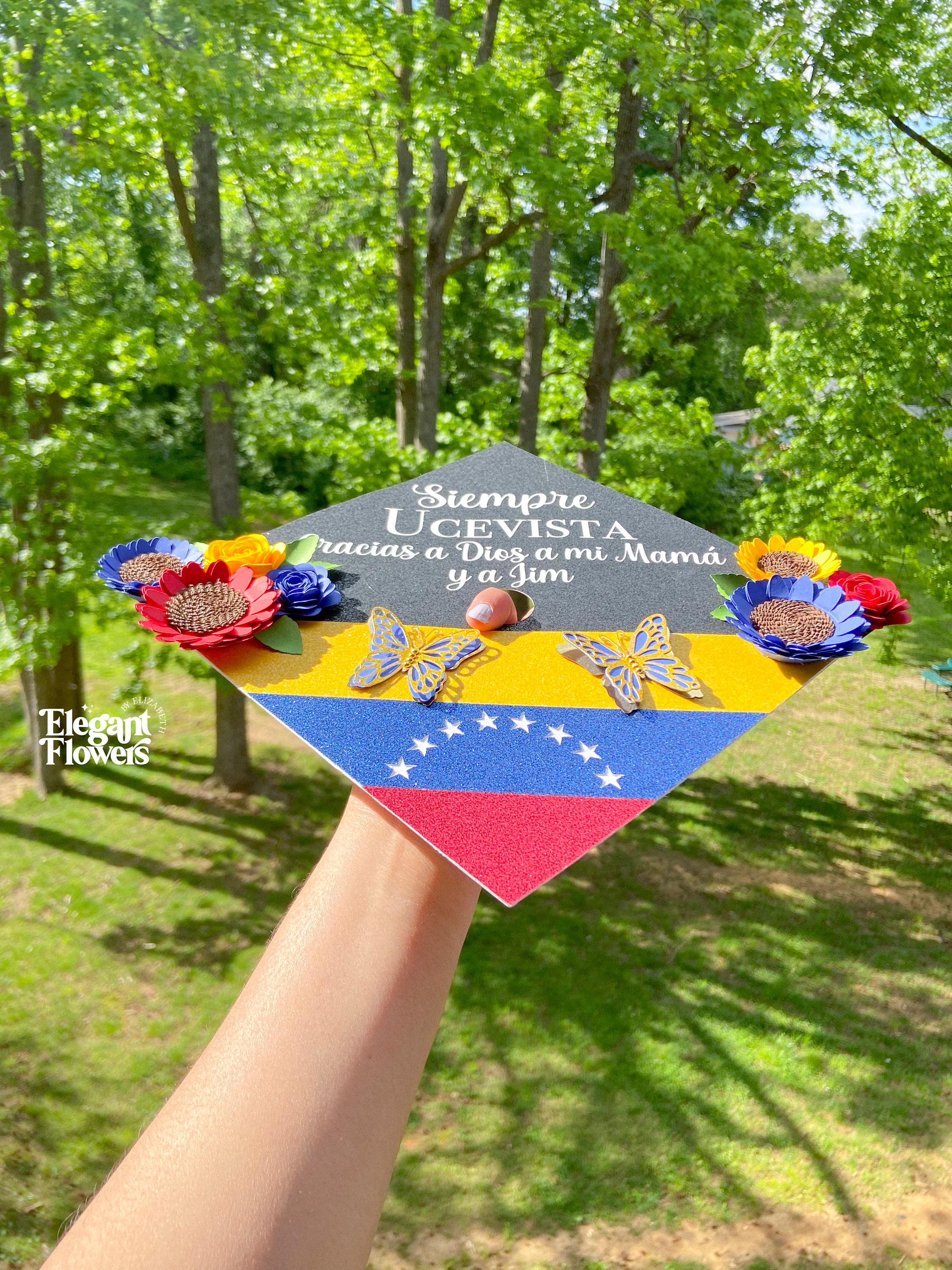 Venezuelan Graduation Cap, Graduation Cap Topper, Graduation Cap, Grad ...