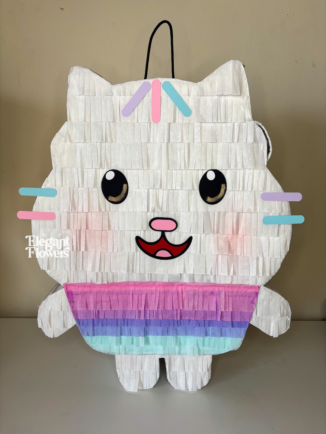 Gabby Dollhouse Pinata, Pinata Cakey Cat, Pinata Kitty Cupcake, Gabby ...