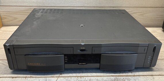 Go Video GV3060 Dual Deck Hi-fi VCR Video Cassette Recorder - Etsy
