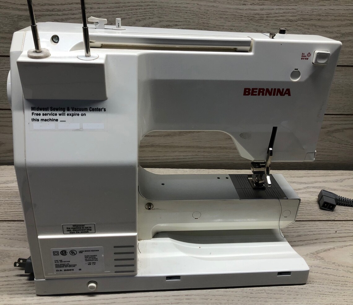Bernina 1630 Sewing Machine Update 96 Switzerland Embroidery Designer ...
