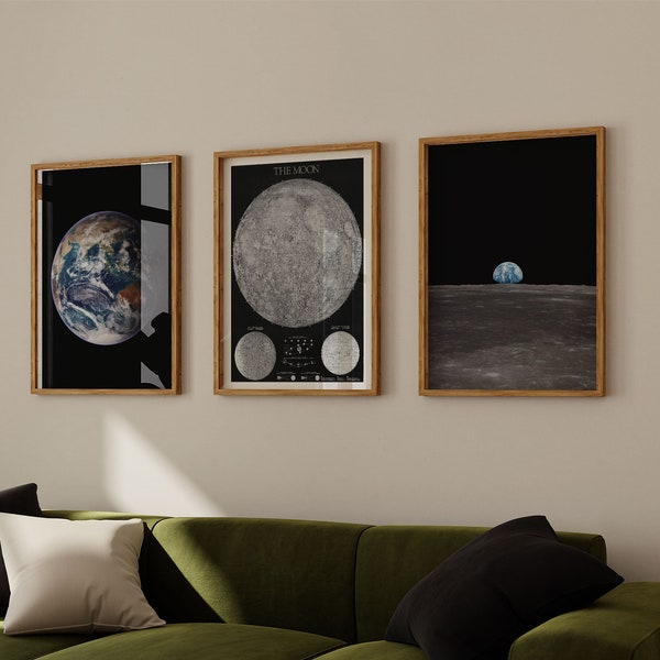 The Earth From Space Poster - Etsy