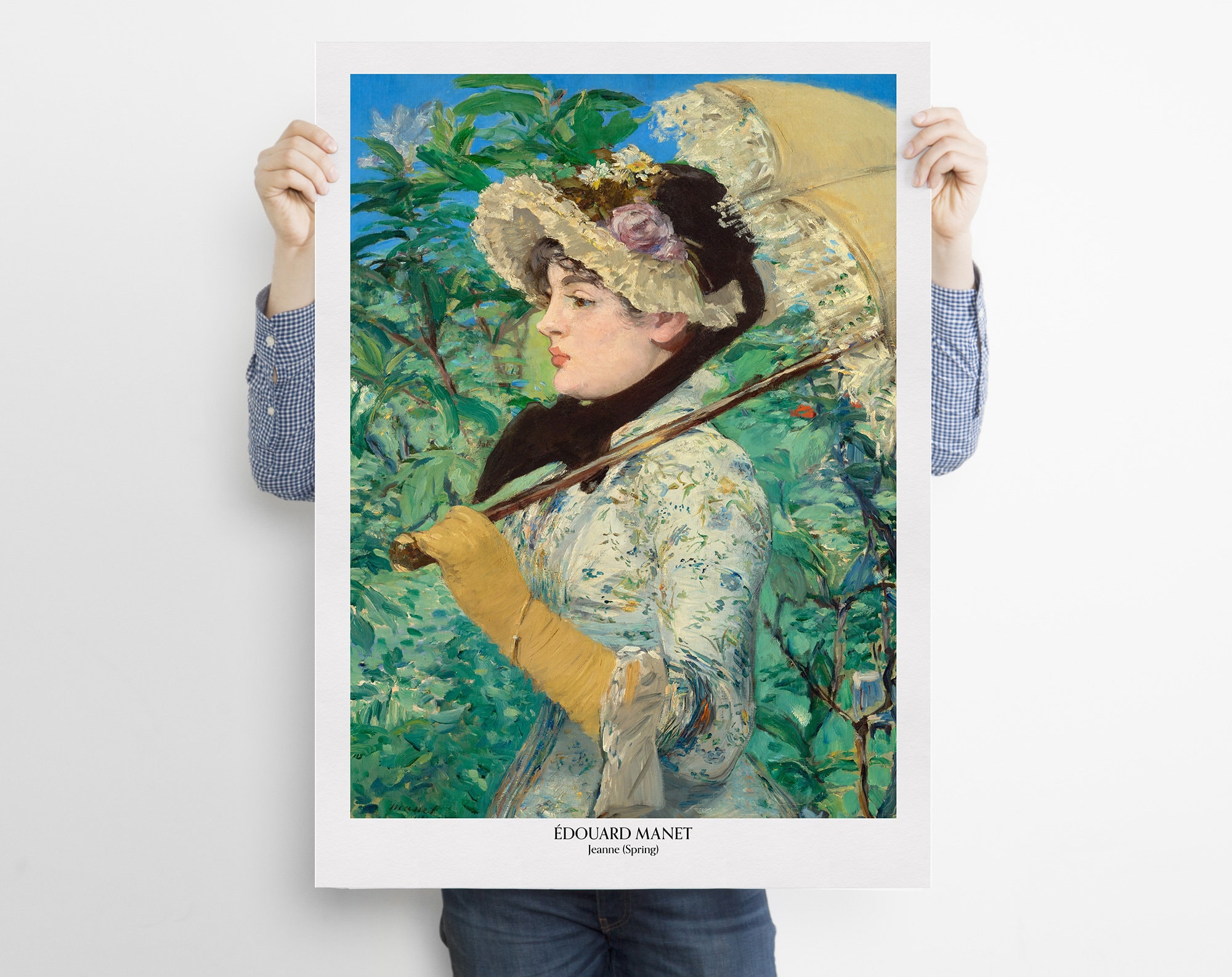 Manet Exhibition Poster Edouard Manet Print Spring Female | Etsy