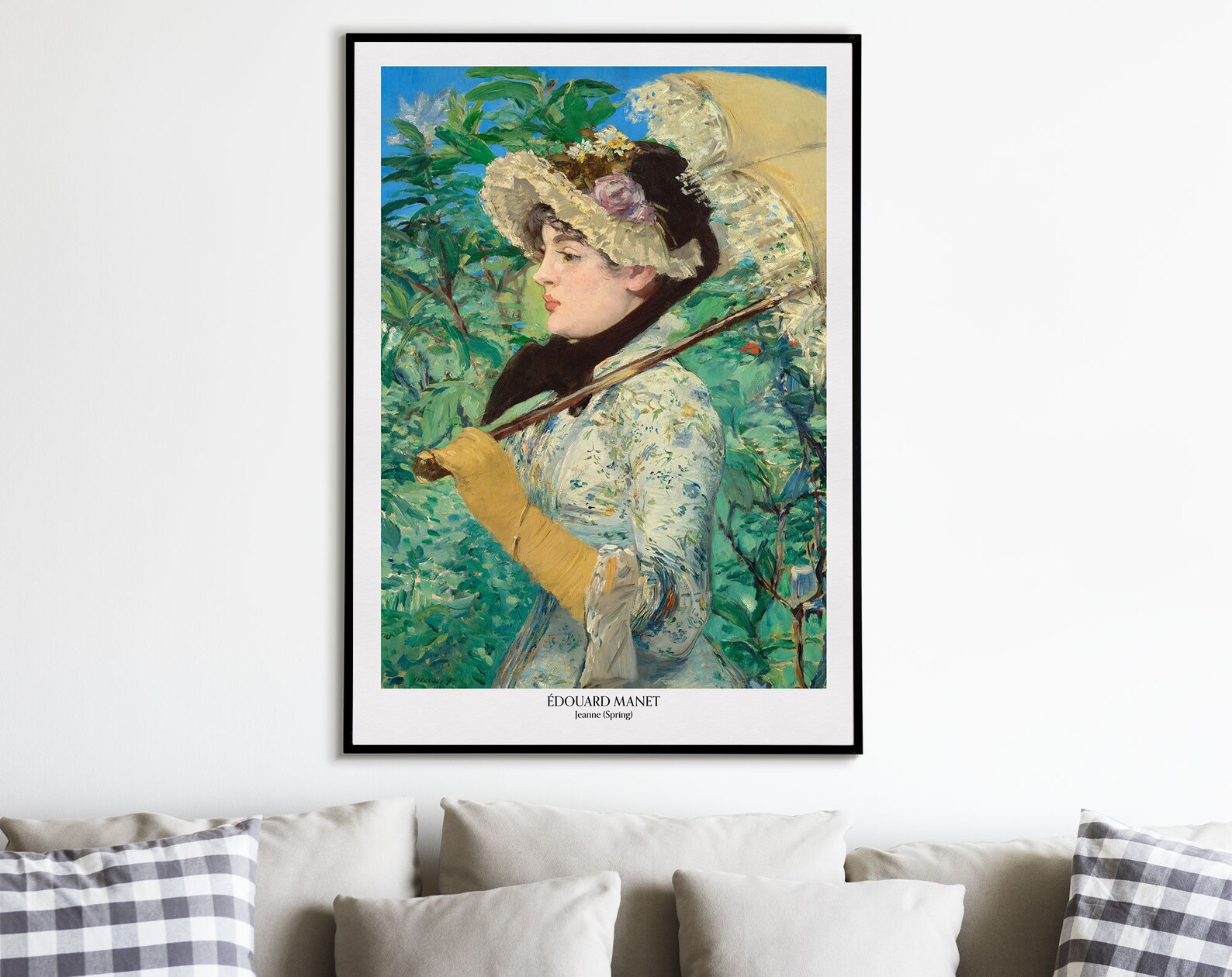 Edouard Manet Print Exhibition Poster Spring Painting - Etsy