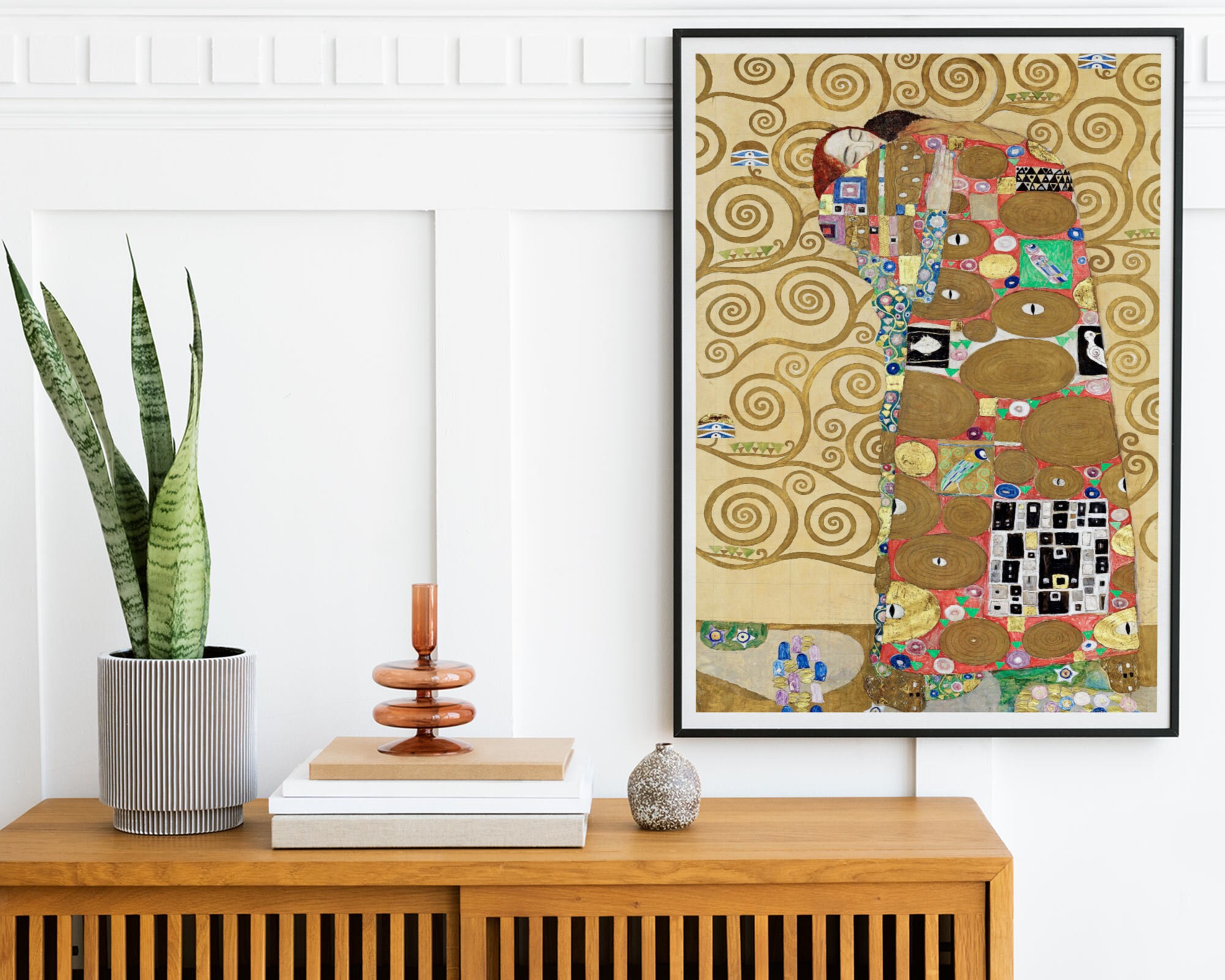 Gustav Klimt Poster, Gustav Klimt Print, Fulfillment Stoclet Frieze ...
