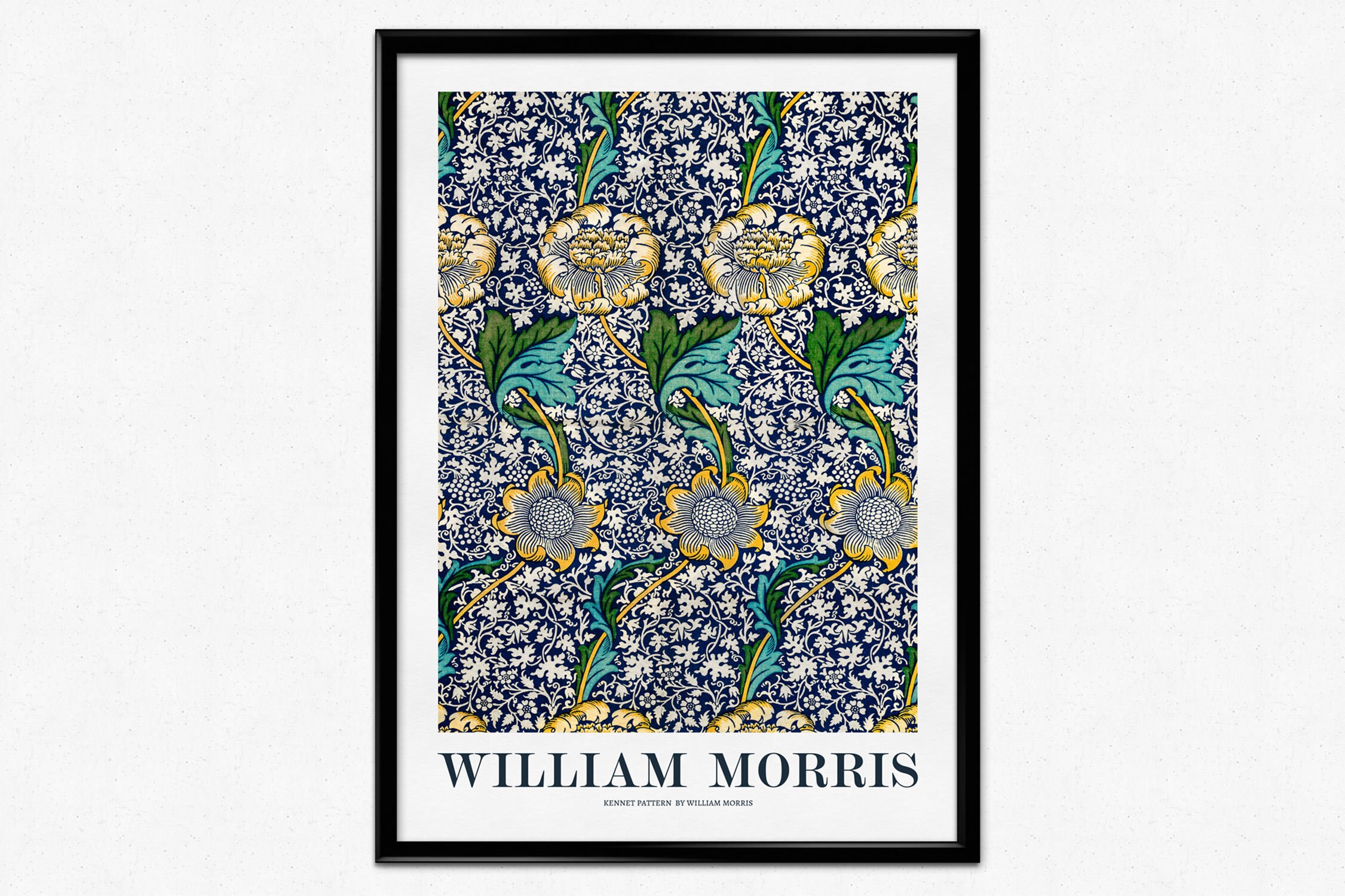 William Morris Exhibition Poster Art Nouveau William Morris | Etsy