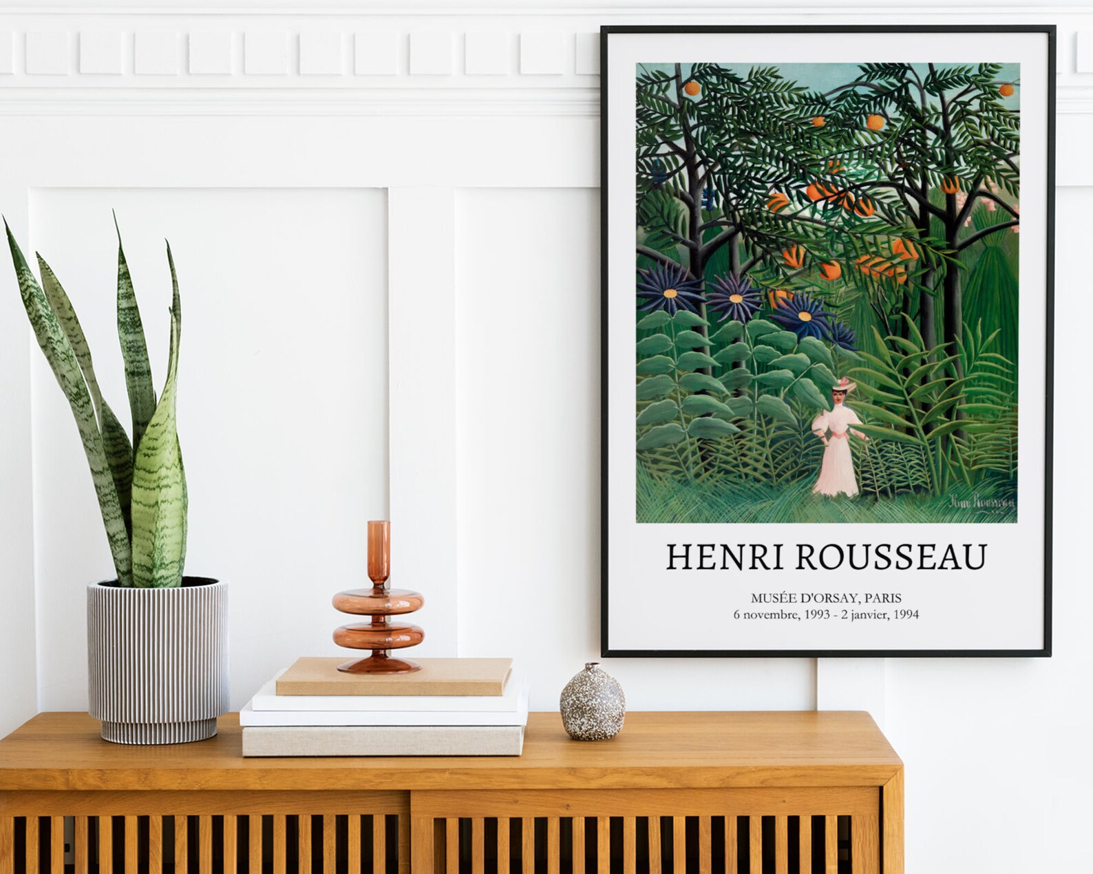 Henri Rousseau Poster Rousseau Print Woman Walking in an - Etsy UK