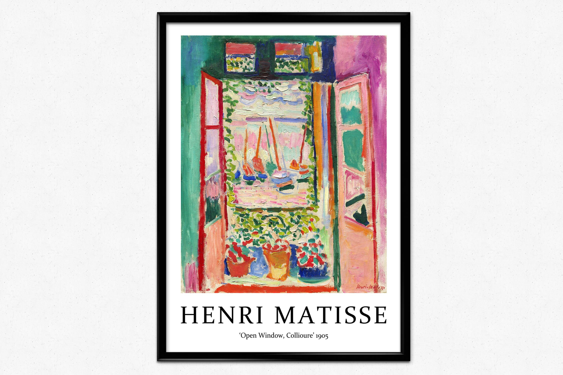 Matisse Set of 3 Art Posters, Matisse Set of Prints, Open Window ...