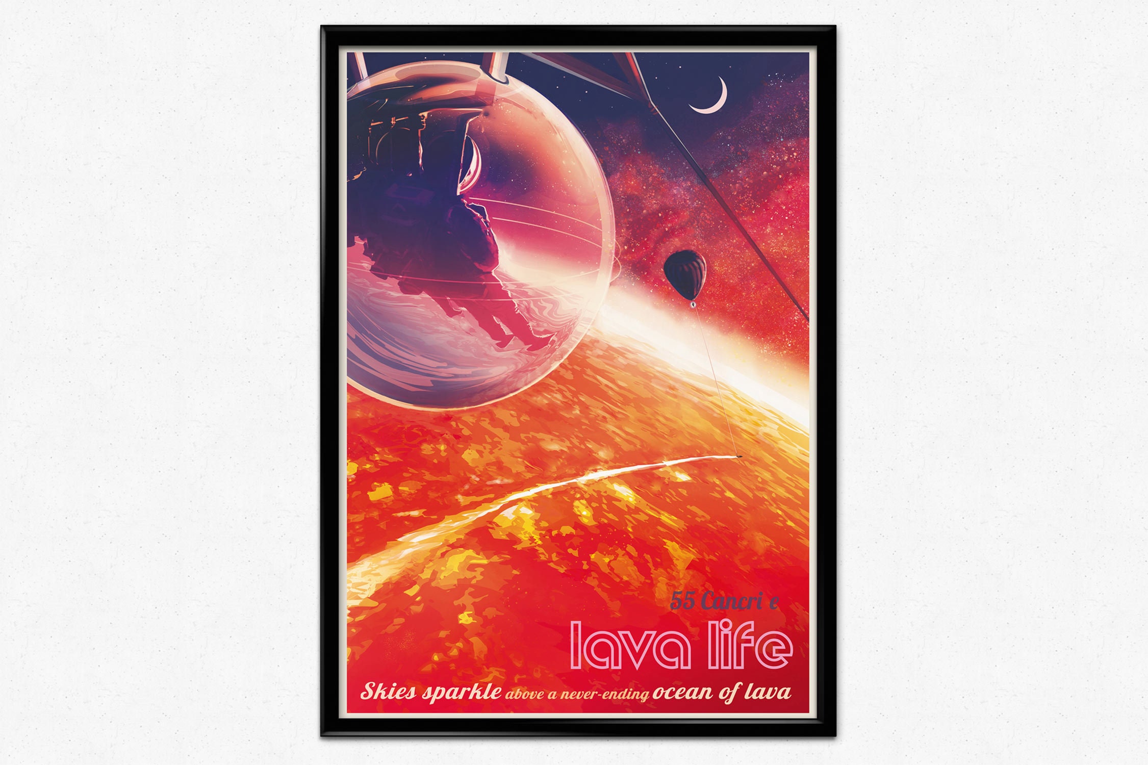 NASA Poster, Space, Astronomy, Lava Life, Nasa Visions of the Future ...