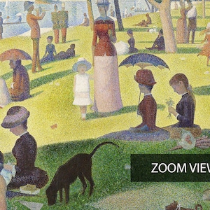 Georges Seurat Poster, Exhibition Art Print, A Sunday on La Grande ...