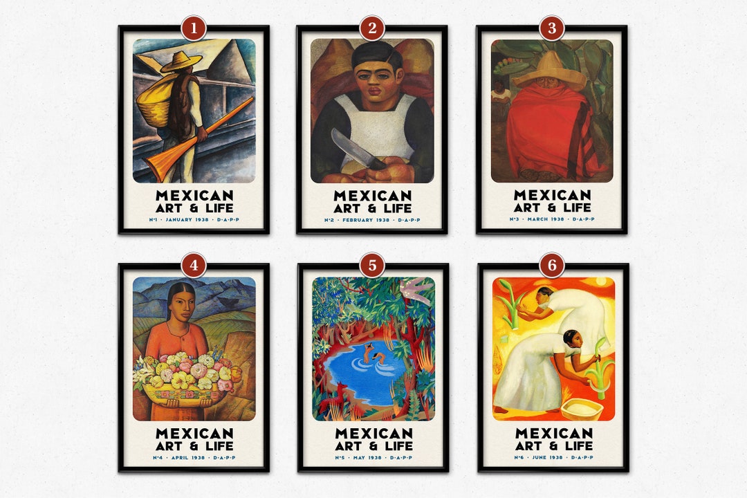 Mexican Art Prints, Magazine Cover Art & Life, Traditional Mexican ...