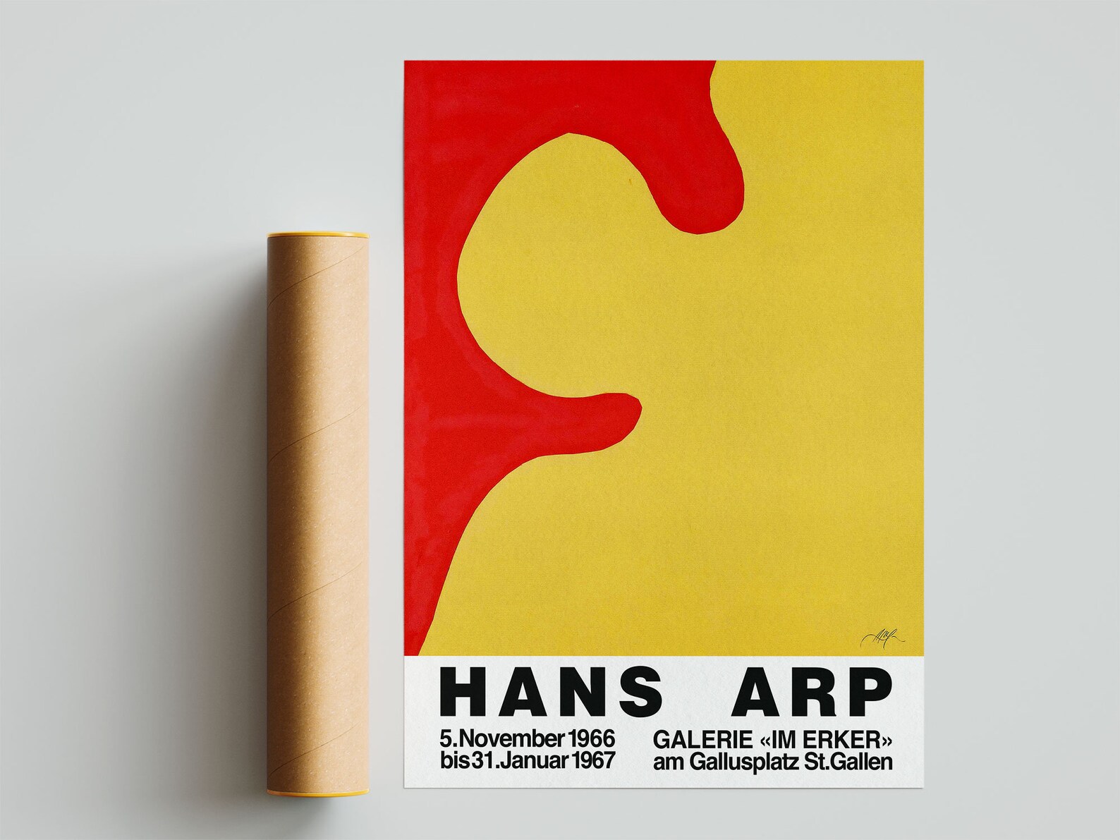 Hans Arp Exhibition Print Jean Arp Poster Hans Arp St Gallen - Etsy