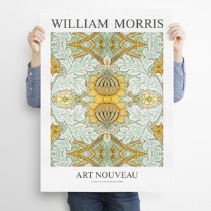 William Morris St. James Floral Print, Vintage Flower Pattern, Art ...