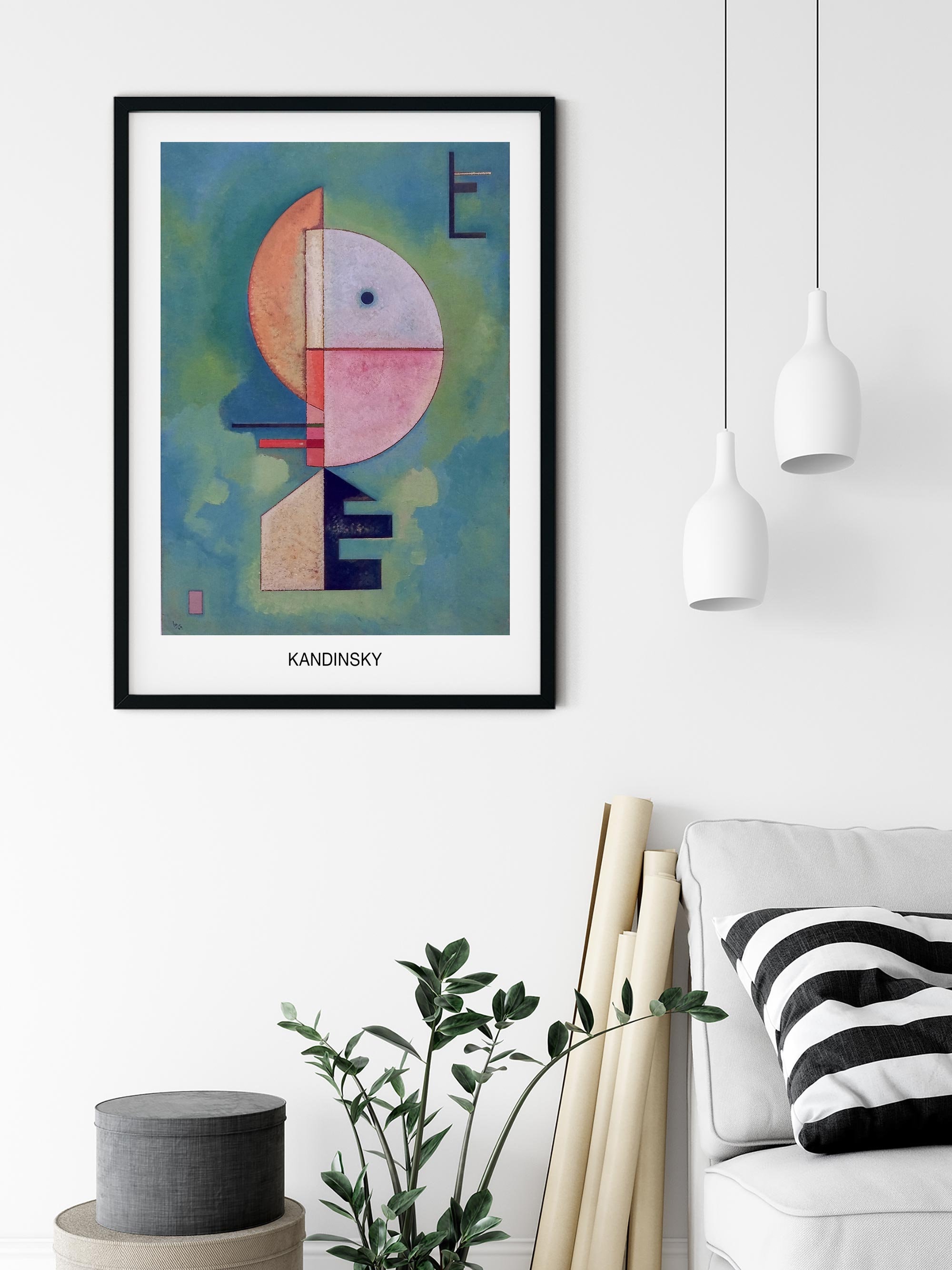 Kandinsky Upward Print Wassily Kandinsky Poster Empor - Etsy Australia
