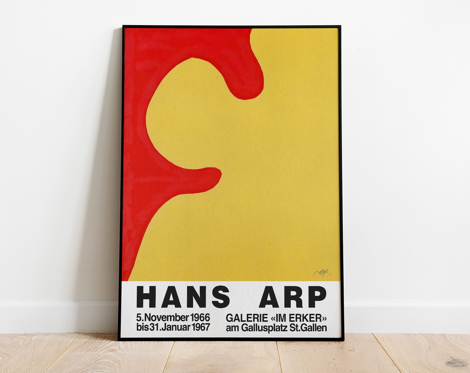 Hans Arp Exhibition Print Jean Arp Poster Hans Arp St Gallen - Etsy