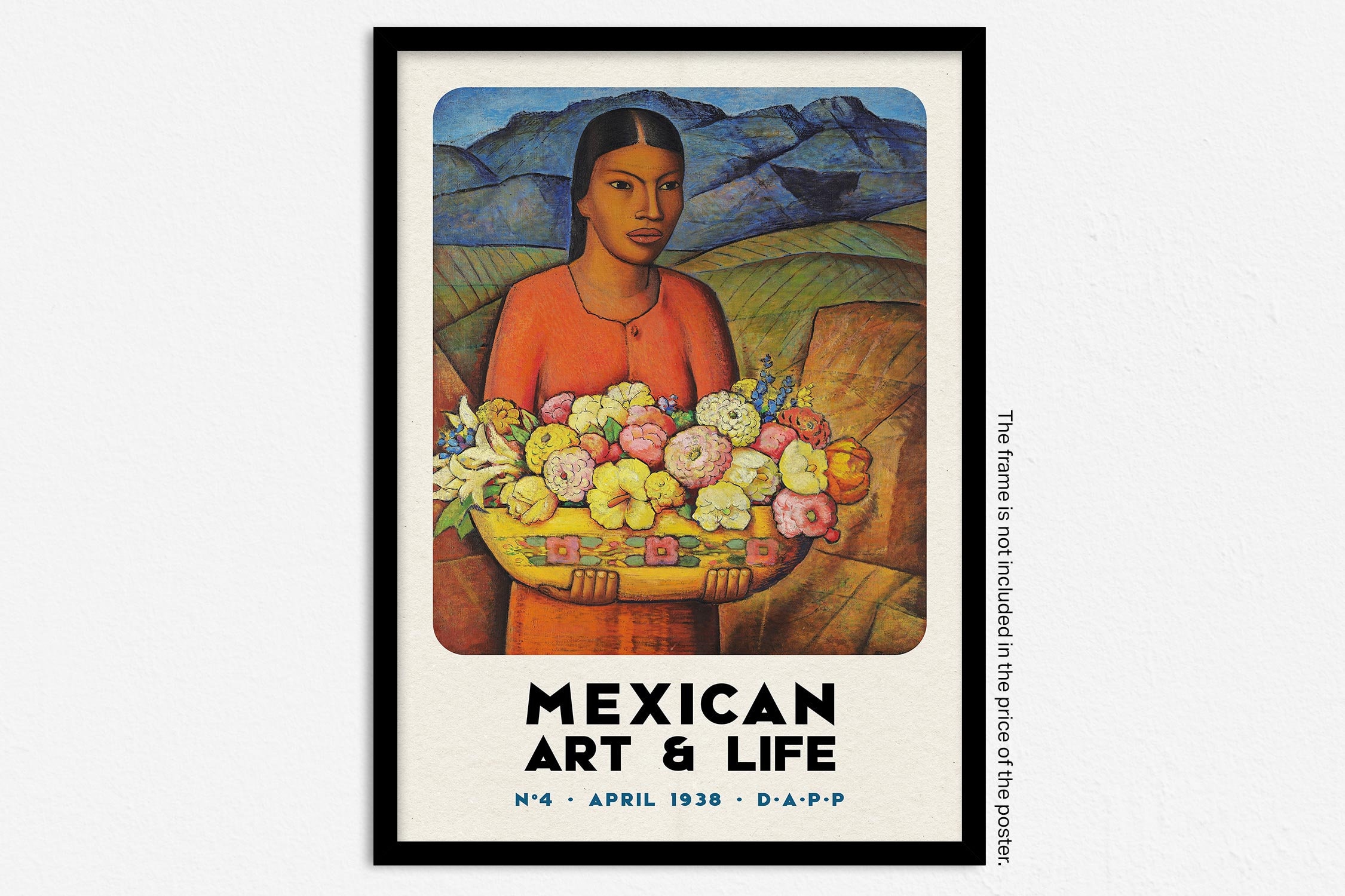 Mexican Art Prints Magazine Cover Art & Life Traditional - Etsy