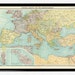 Europe Map Printed Poster, Central Europe Atlas High Resolution ...